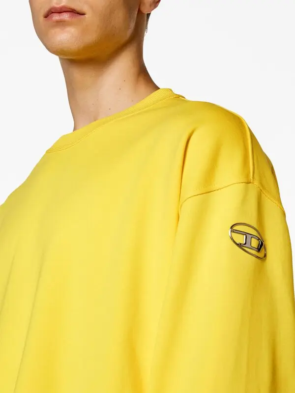 DIESEL® S-macsis-od Cotton Sweatshirt