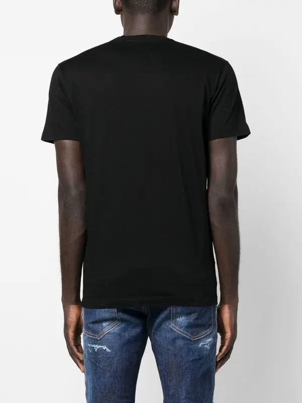 Dsquared2 Logo-print Cotton T-shirt - Black