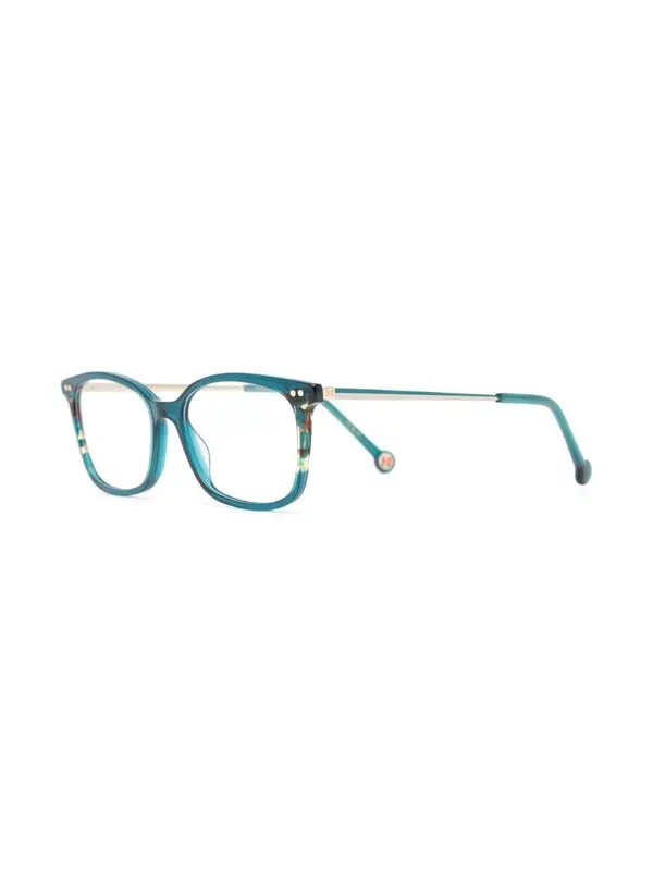 Carolina Herrera Rectangle Frame Eyeglasses - Blue