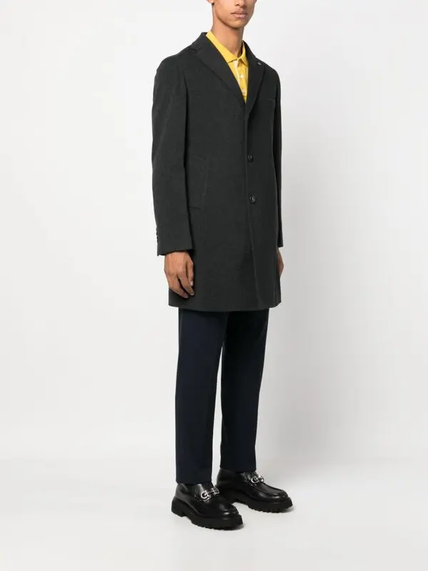 Tagliatore Single-breasted Wool-cashmere Coat