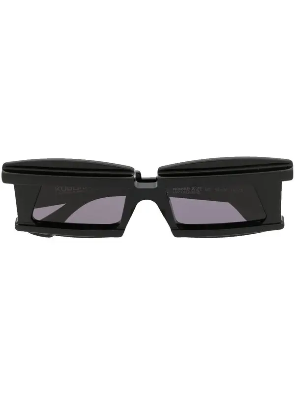 KUBORAUM Square-frame Sunglasses - Black