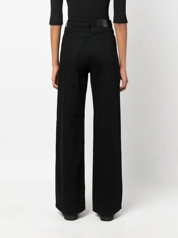Calvin Klein High-waisted Wide-leg Jeans