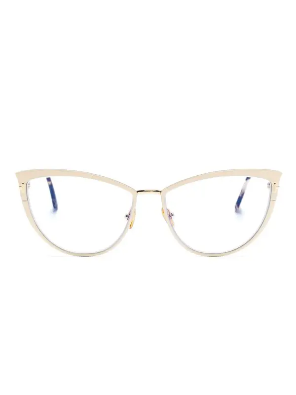 TOM FORD Cat-eye Frame Glasses - Neutrals