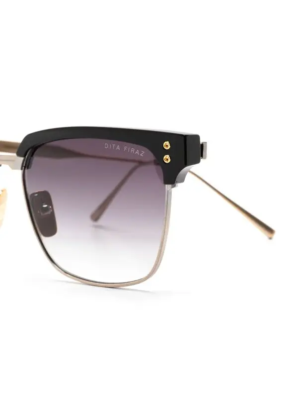 Dita Firaz Square-frame Sunglasses