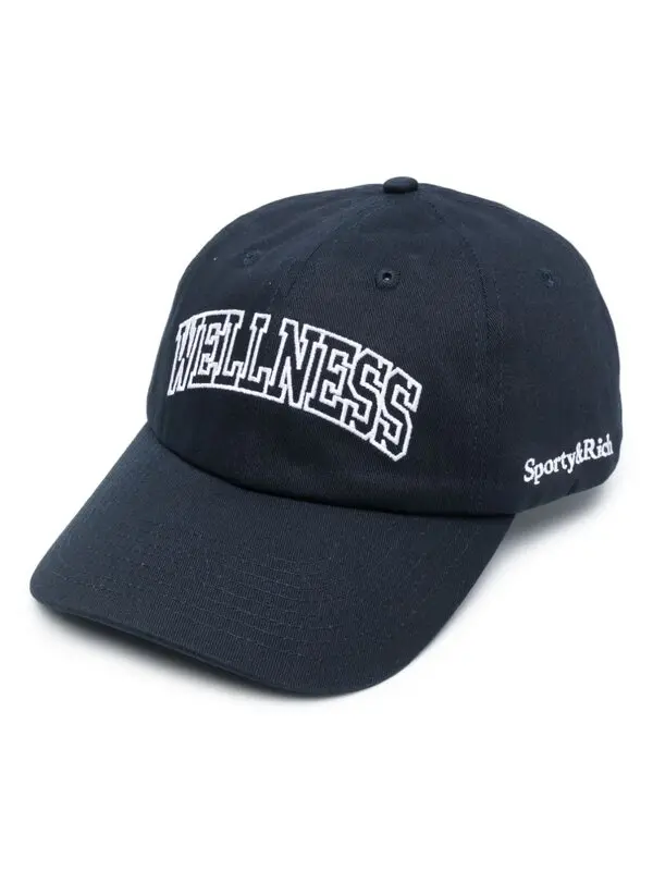 Sporty & Rich Wellness Ivy Cotton Cap - Blue