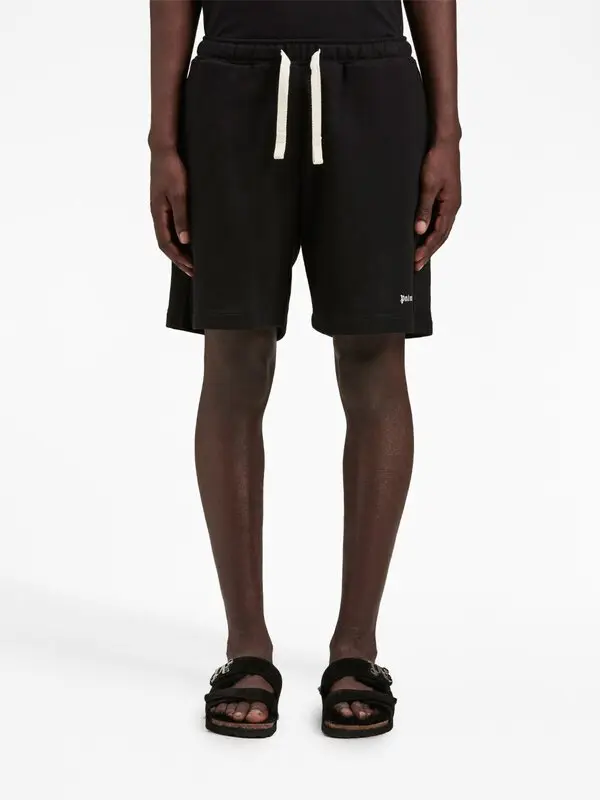 Palm Angels Embroidered Logo Track Shorts