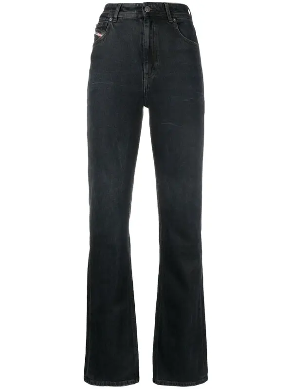 DIESEL® Logo-patch Bootcut Jeans