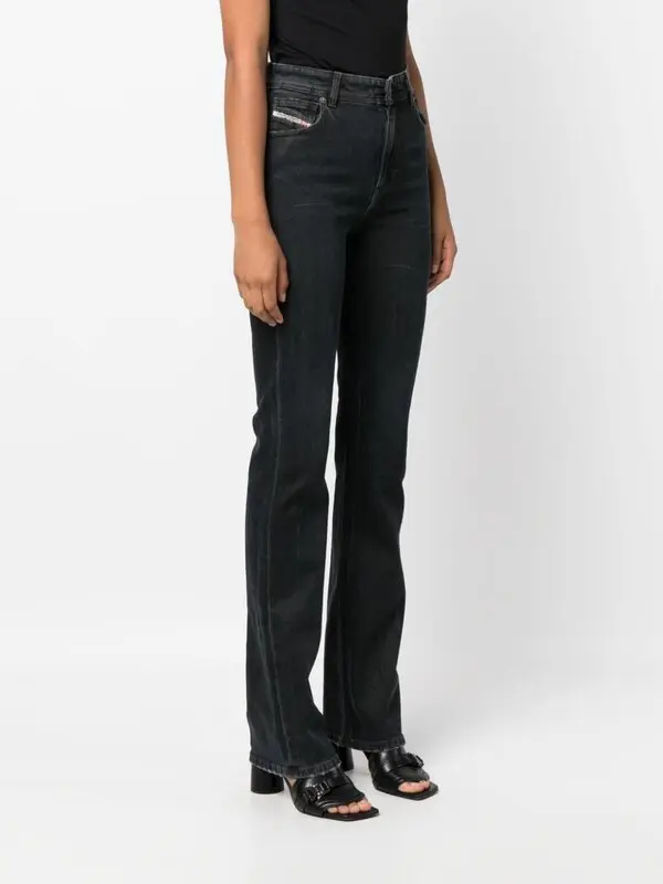 DIESEL® Logo-patch Bootcut Jeans