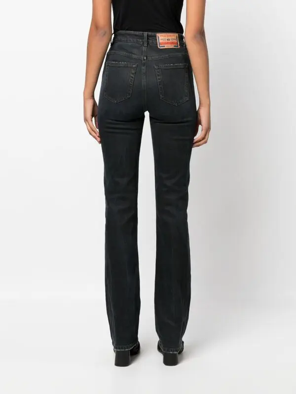DIESEL® Logo-patch Bootcut Jeans