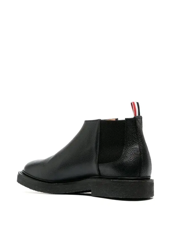 Thom Browne Mid-top Chelsea Ankle Boots - Black
