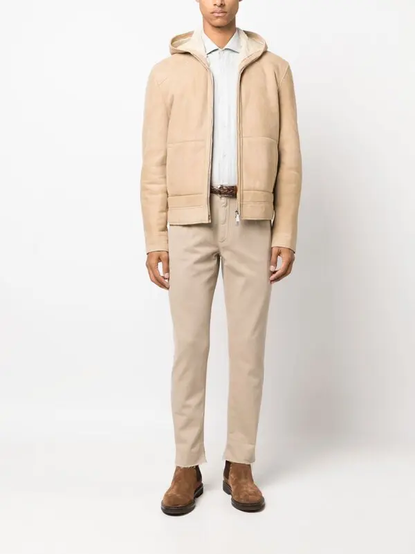 Eleventy Dandy Long-sleeved Cotton-lyocell Shirt - Grey