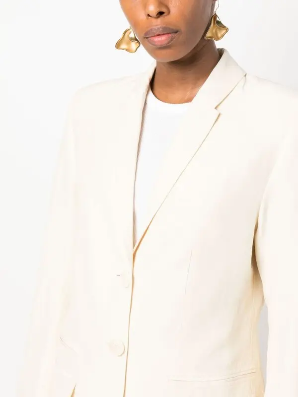 BY MALENE BIRGER Porter Single-breasted Blazer - Neutrals