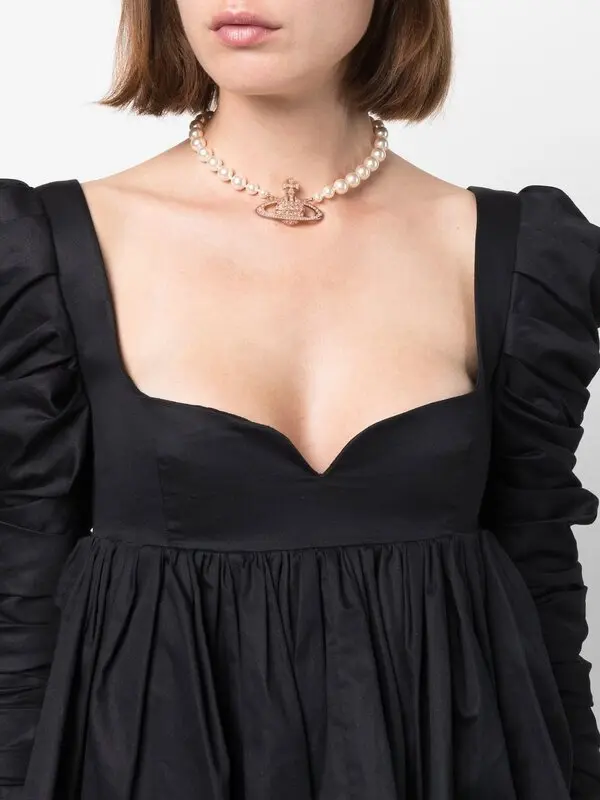 VIVIENNE WESTWOOD Orb Pearl Necklace