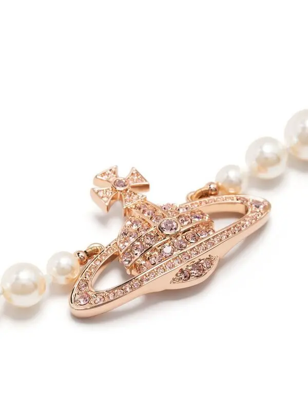 VIVIENNE WESTWOOD Orb Pearl Necklace