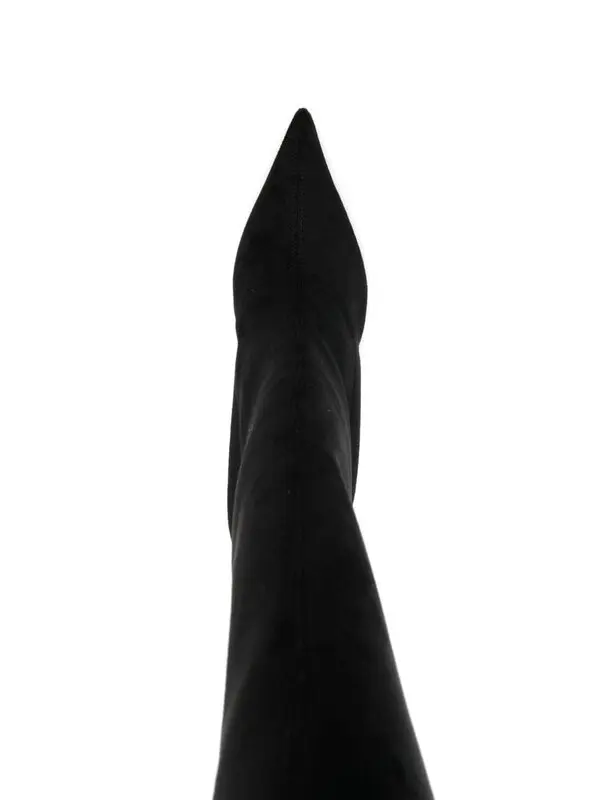 Casadei Blade 110mm Thigh-high Boots - Black