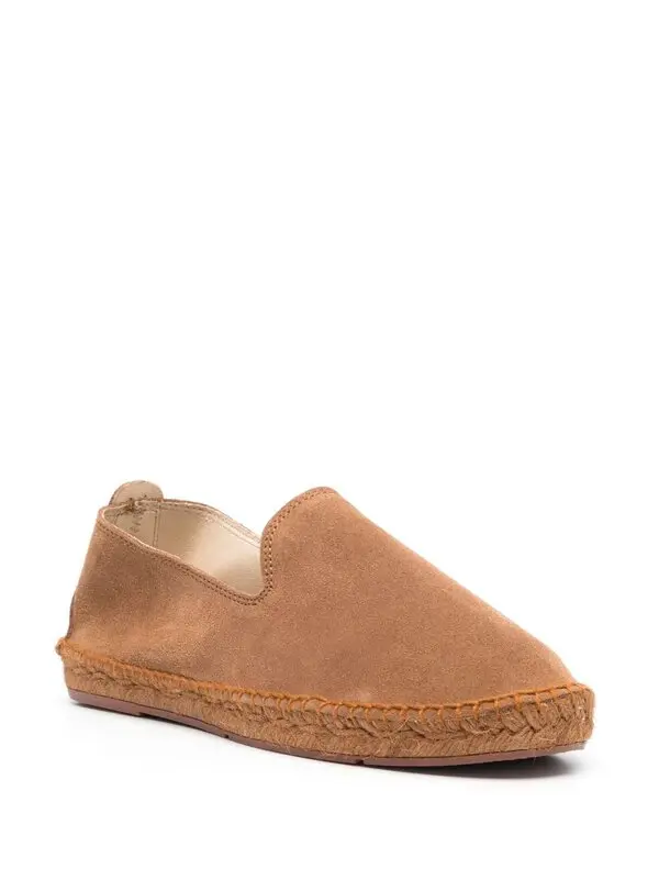 Manebí Flat Suede Espadrilles - Brown