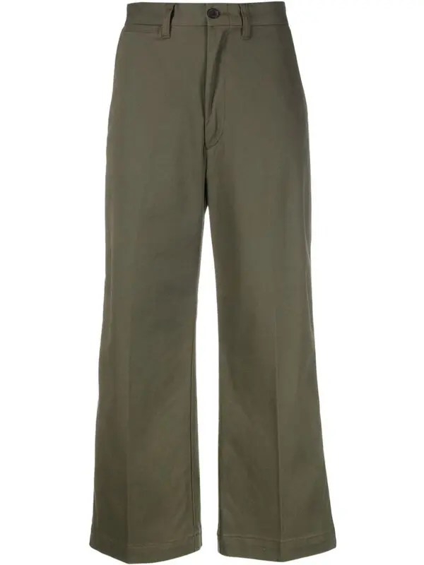 Polo Ralph Lauren High-waist Cropped Trousers