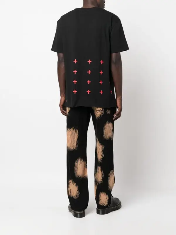 Ksubi Logo-embroidered Cotton T-shirt