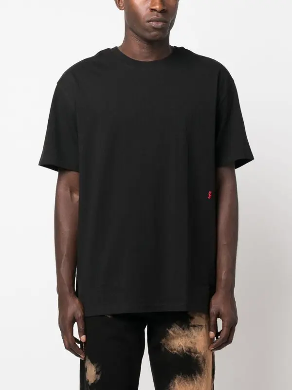 Ksubi Logo-embroidered Cotton T-shirt
