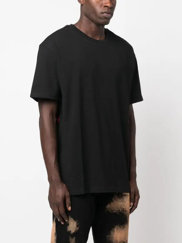 Ksubi Logo-embroidered Cotton T-shirt