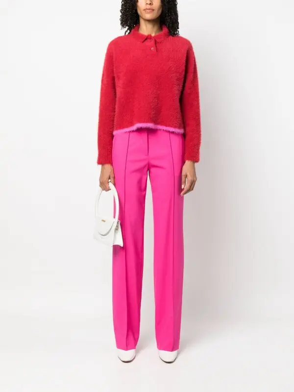 Jacquemus Le Polo Neve Knitted Polo Jumper