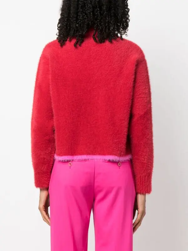 Jacquemus Le Polo Neve Knitted Polo Jumper