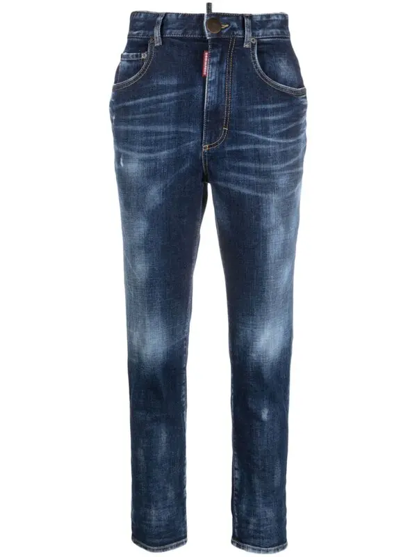Dsquared2 High-waist Cropped Jeans