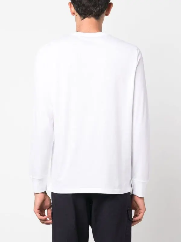 Paul Smith Zebra-motif Cotton T-shirt - White