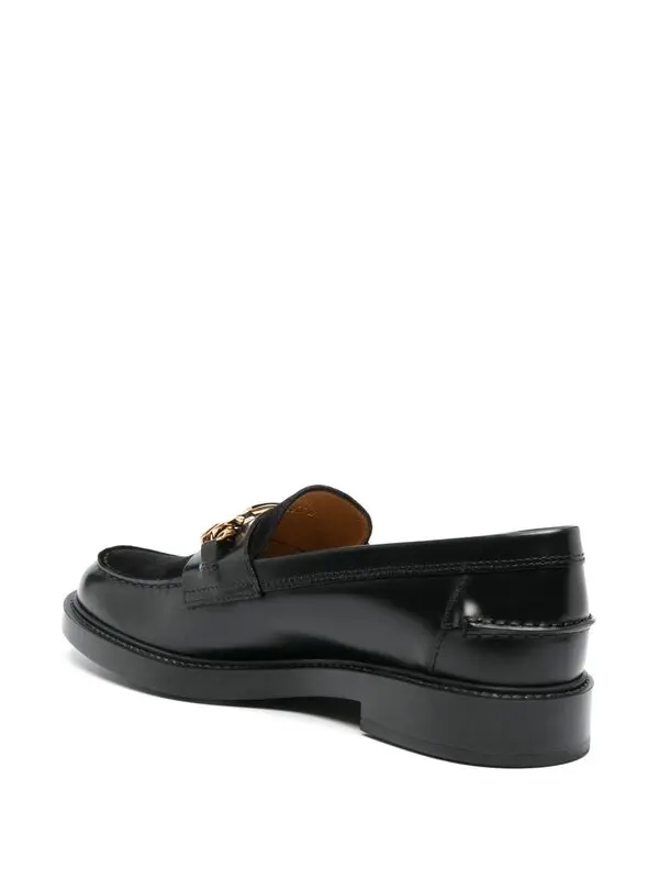TOD'S Buckle-detail Leather Loafers