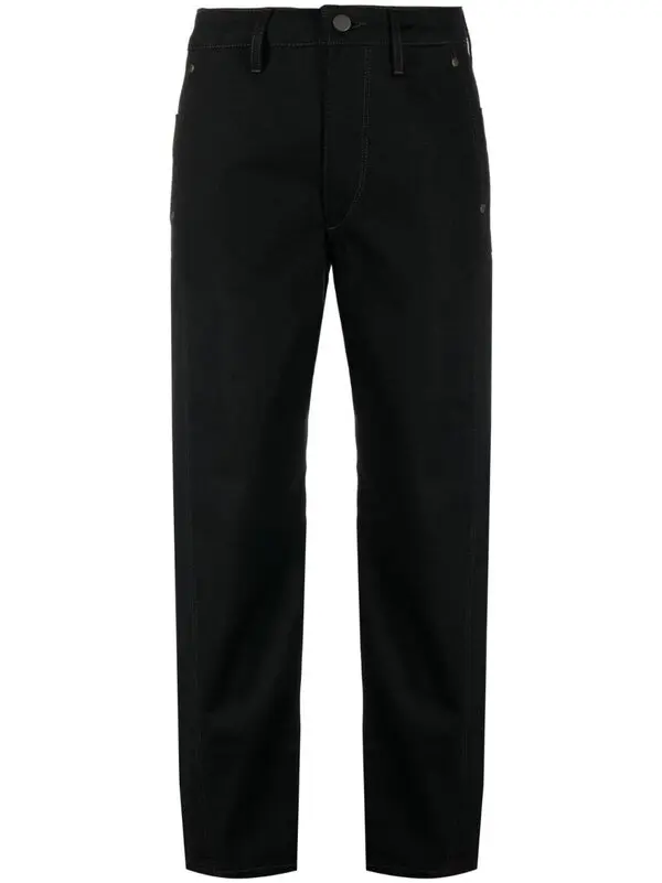 LEMAIRE Twisted Cropped Jeans - Black