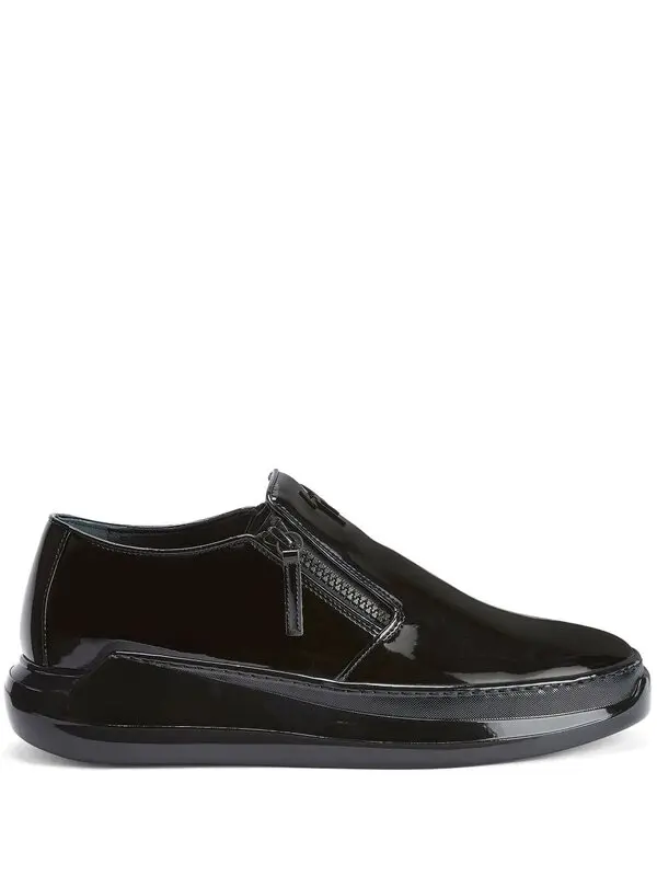 GIUSEPPE ZANOTTI Conley Zip Sneakers - Black