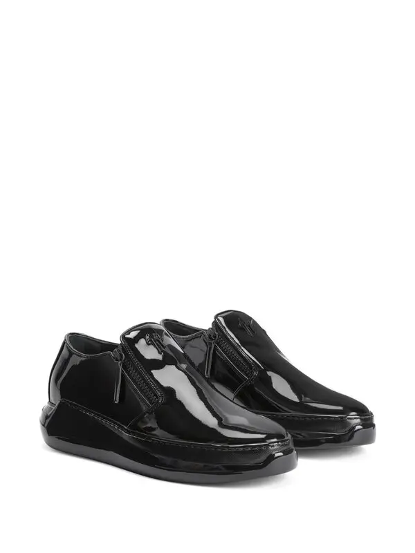 GIUSEPPE ZANOTTI Conley Zip Sneakers - Black