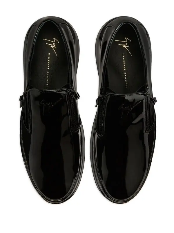 GIUSEPPE ZANOTTI Conley Zip Sneakers - Black