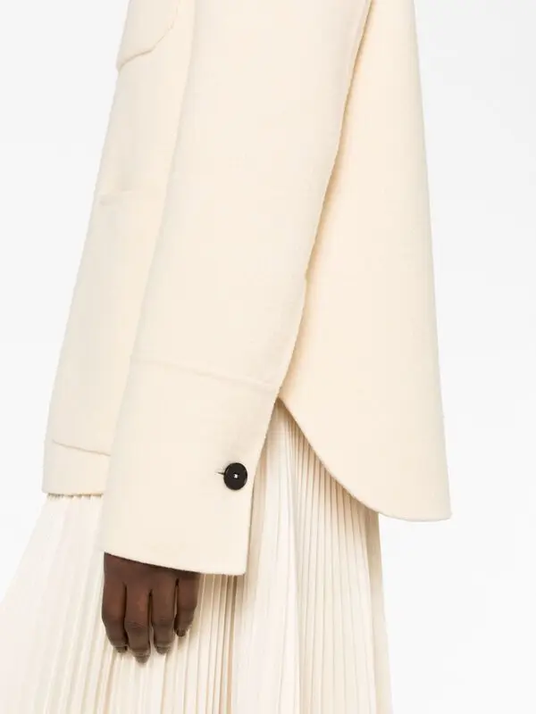 JIL SANDER Button-up Shirt Jacket - Neutrals