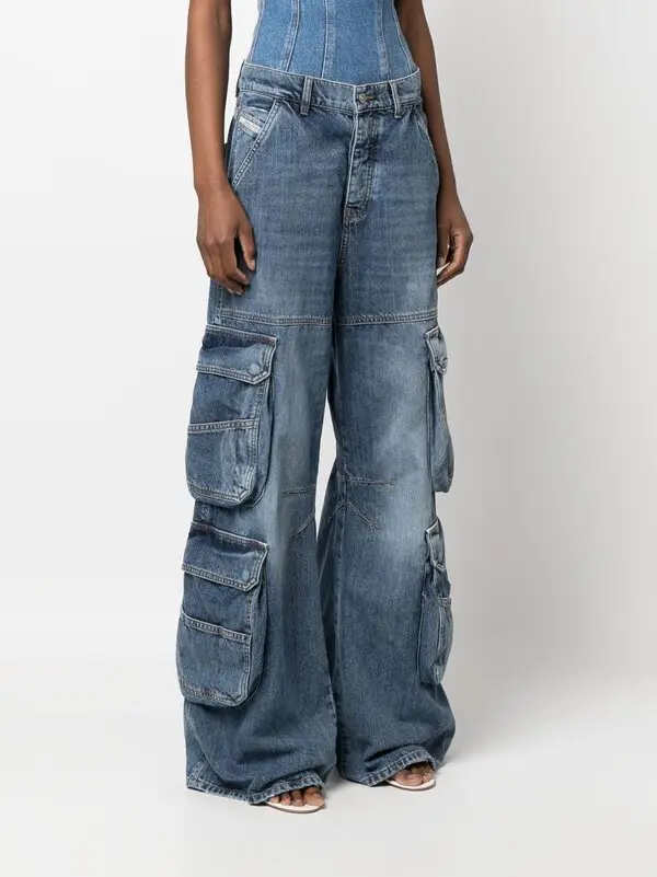 DIESEL® 1996 D-sire 0nlax Wide-leg Jeans