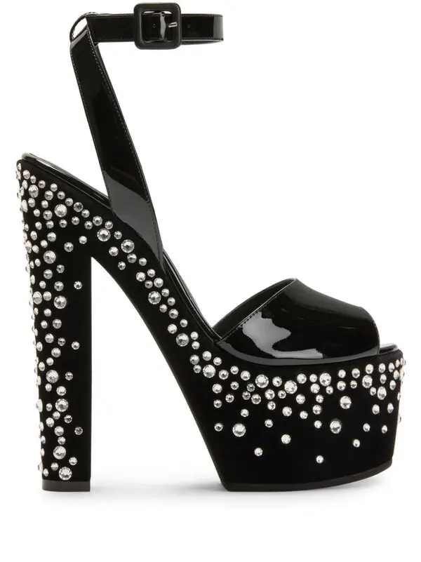 GIUSEPPE ZANOTTI Tarifa Jewel 170mm Platform Sandals