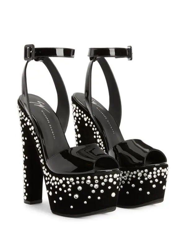 GIUSEPPE ZANOTTI Tarifa Jewel 170mm Platform Sandals
