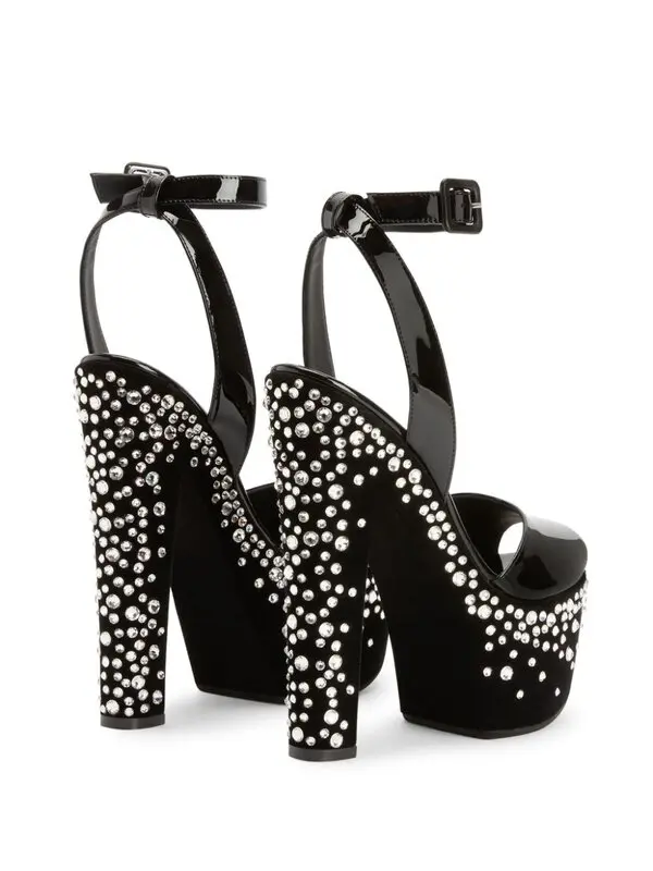 GIUSEPPE ZANOTTI Tarifa Jewel 170mm Platform Sandals