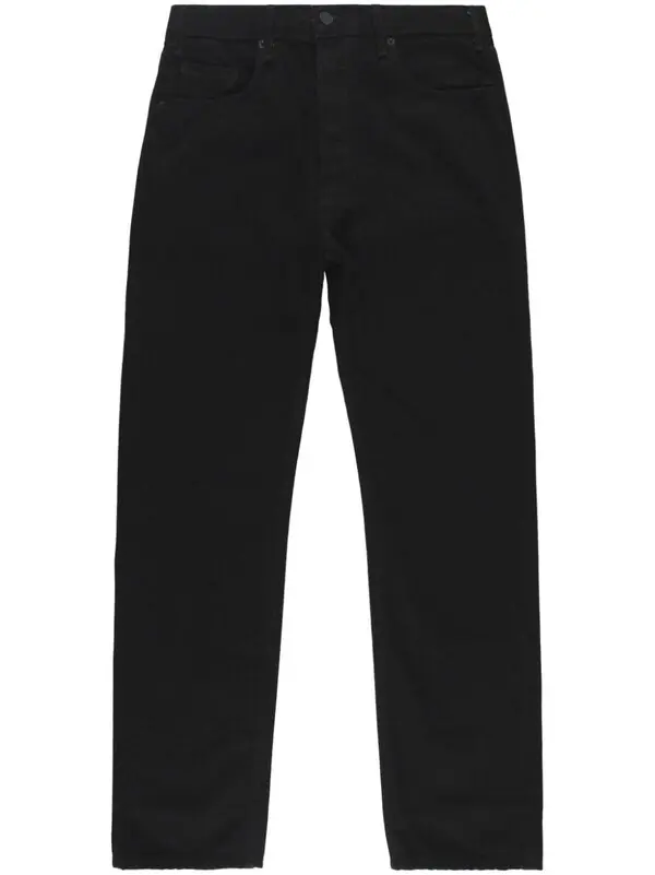 NILI LOTAN Billie Straight-leg Jeans - Black