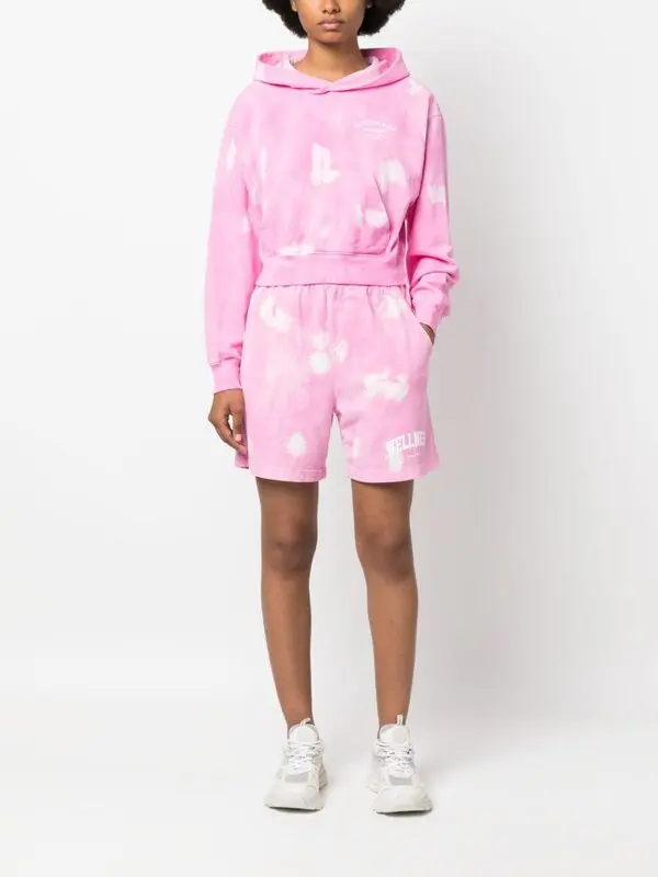 SPORTY & RICH Wellness Tie-dye Hoodie