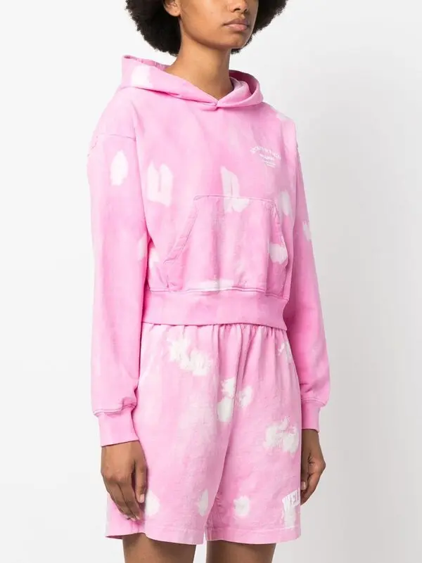 SPORTY & RICH Wellness Tie-dye Hoodie