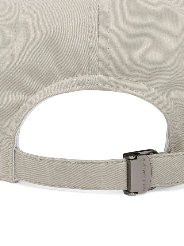 Dolce & Gabbana Logo-plaque Baseball Cap - Neutrals