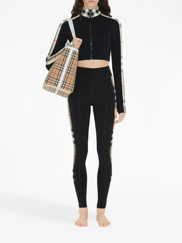 Burberry Vintage Check-panel Leggings