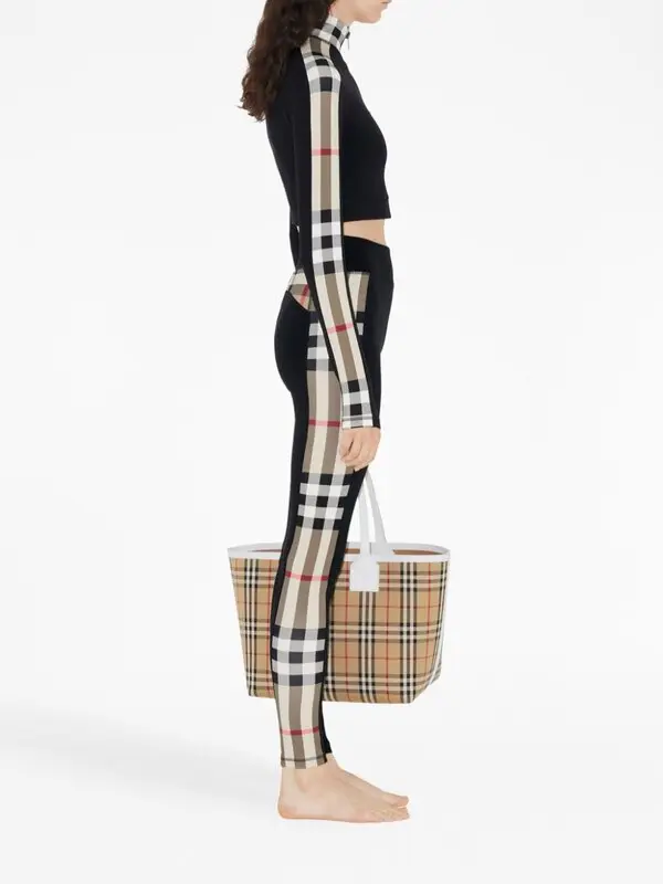 Burberry Vintage Check-panel Leggings