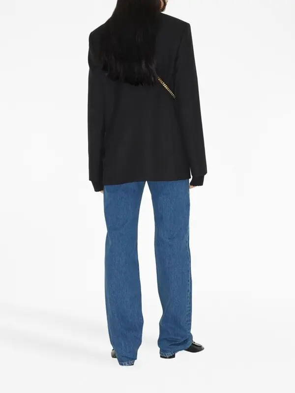 Burberry High-waisted Straight-leg Jeans