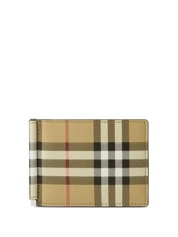Burberry Vintage Check Bi-fold Cardholder - Neutrals