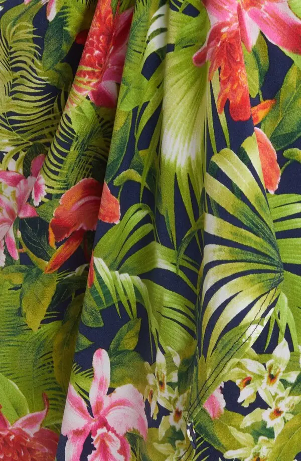 Tommy Bahama Carmela Sleeveless Tiered High-low Dress
