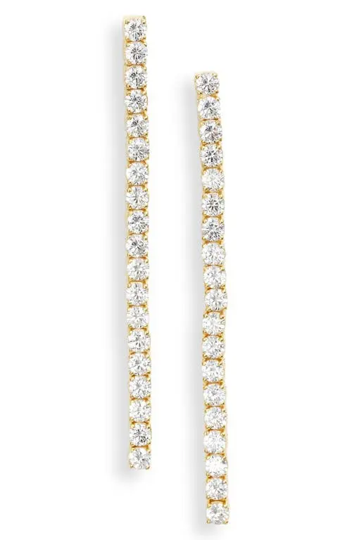 SHYMI Cubic Zirconia Drop Earrings - Gold