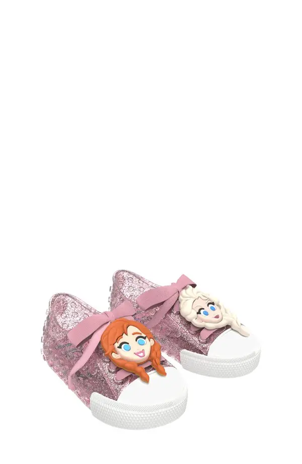 Melissa X Disney® Polibolha Sneaker - Pink Glitter