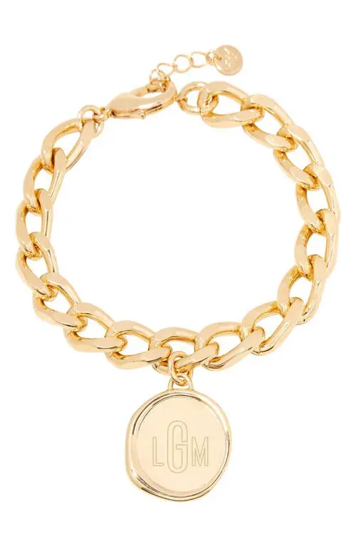BROOK & YORK Sadie Monogram Bracelet - Gold